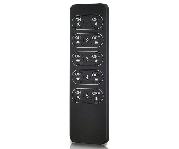Télécommande RF 5 Zones (ref.3600001) – DichrOLED